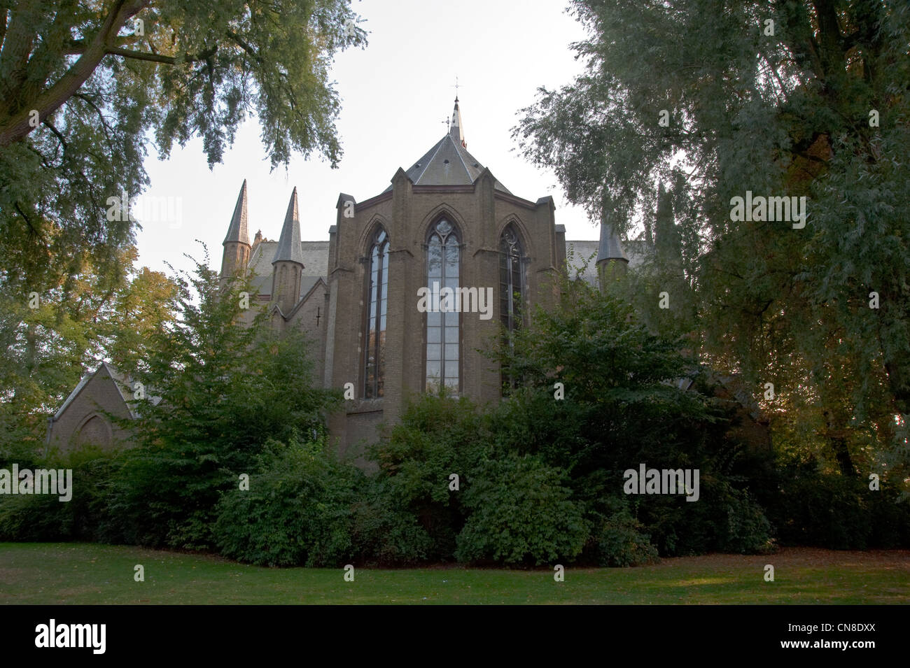 Church in Bruges Belgium Stock Photo - Alamy
