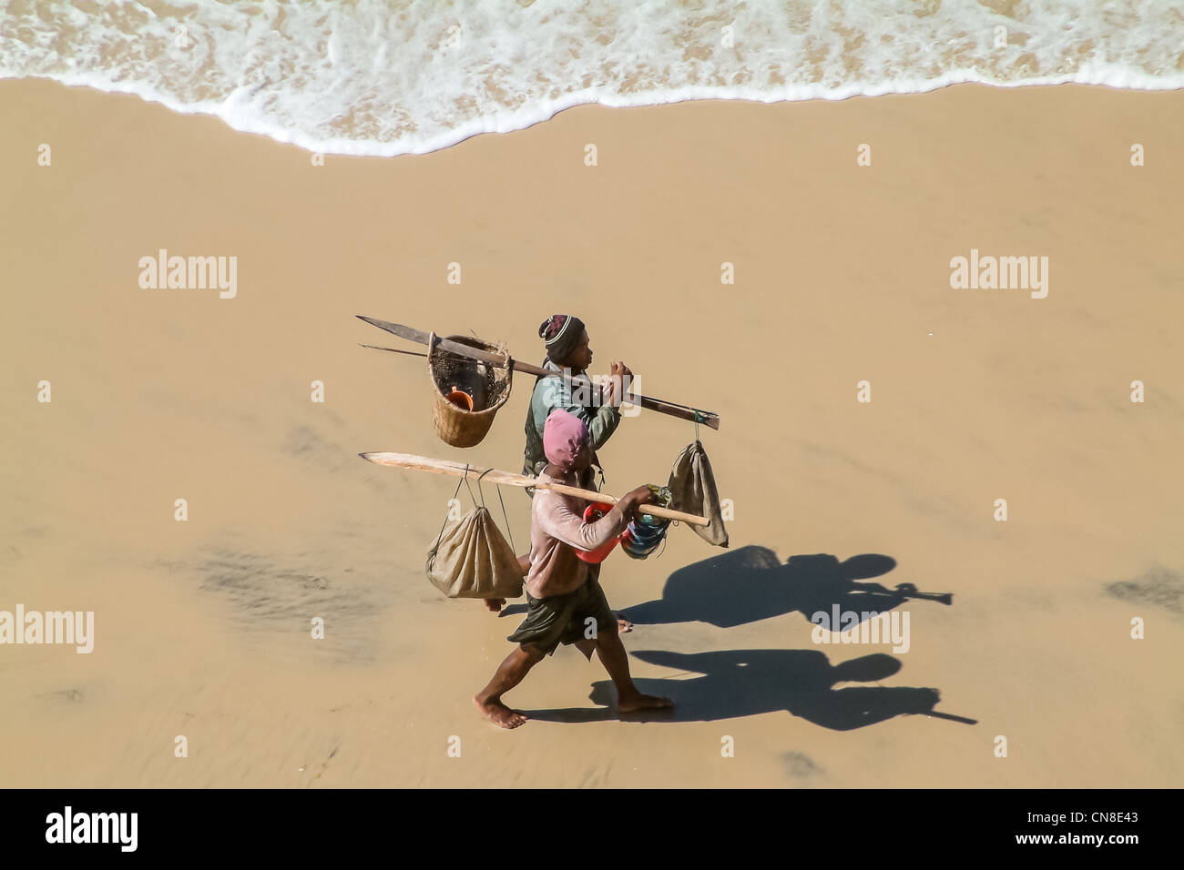Back from fishing in Fort Dauphin (Tolagnaro), southern Madagascar ...
