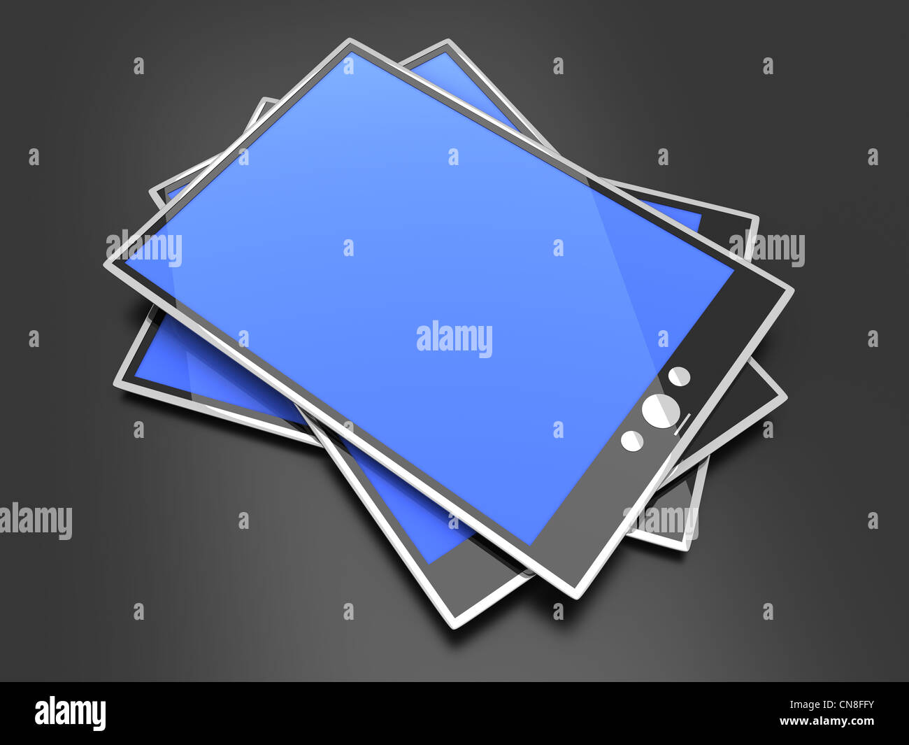 A group of Tablet PCs Stock Photo - Alamy