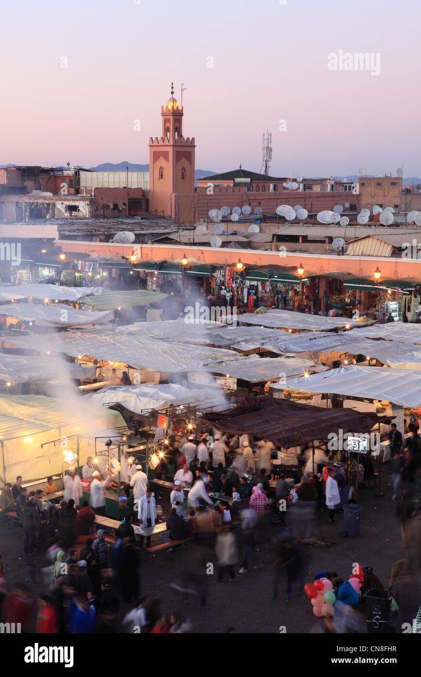 Djemaa el fna square marrakech hi-res stock photography and images - Alamy