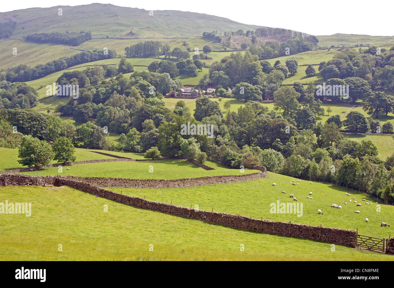 Troutbeck valley, Lake District, Cumbria, England Stock Photo - Alamy