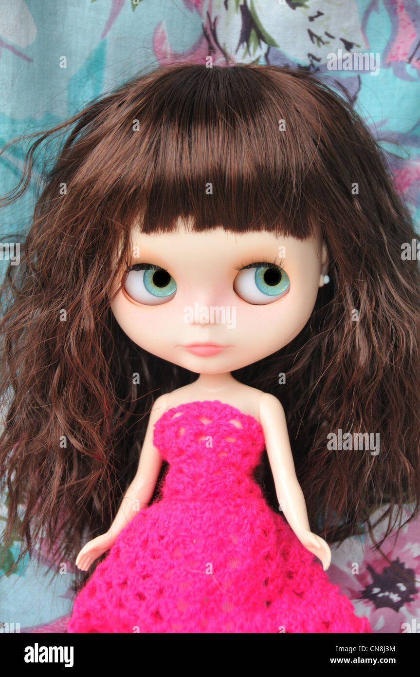 Custom made Blythe doll - Base doll Ice Rune Neo Takara Stock Photo - Alamy