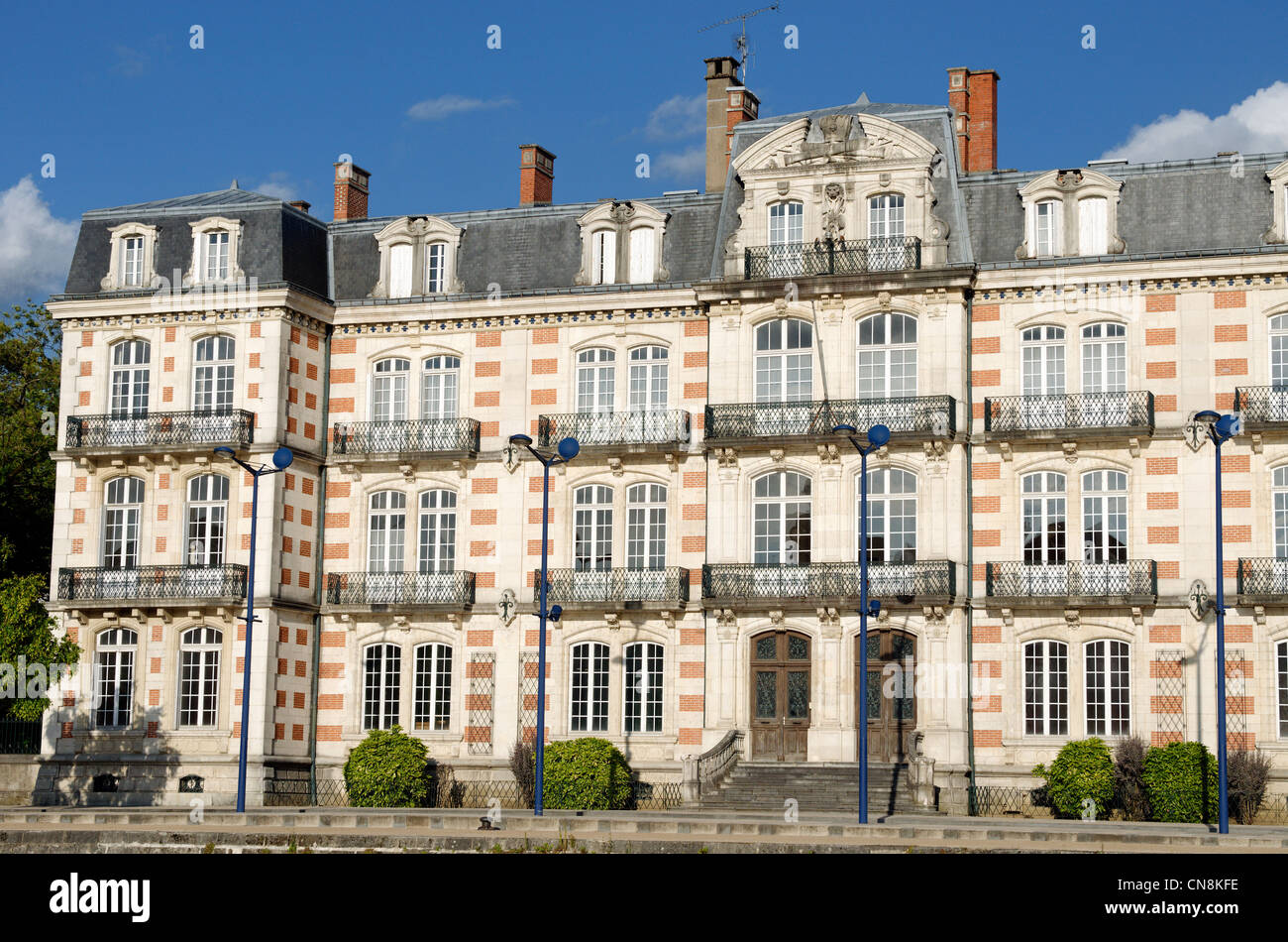 France, Meuse, Verdun, Quai de la Republique, Officers' Mess Stock ...