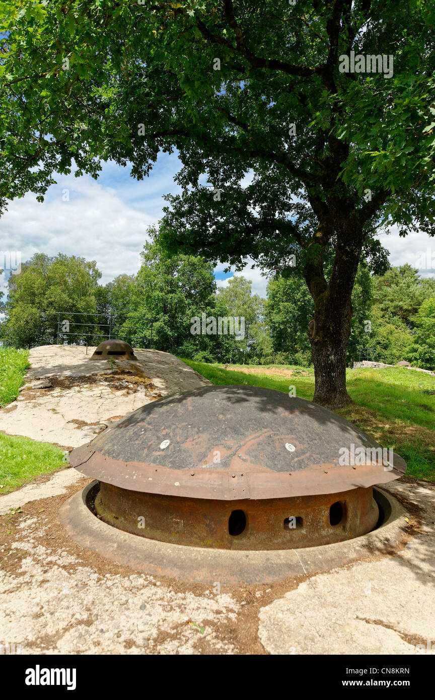 France, Meuse, Dugny sur Meuse, Ouvrage de la Falouse, fort built at ...
