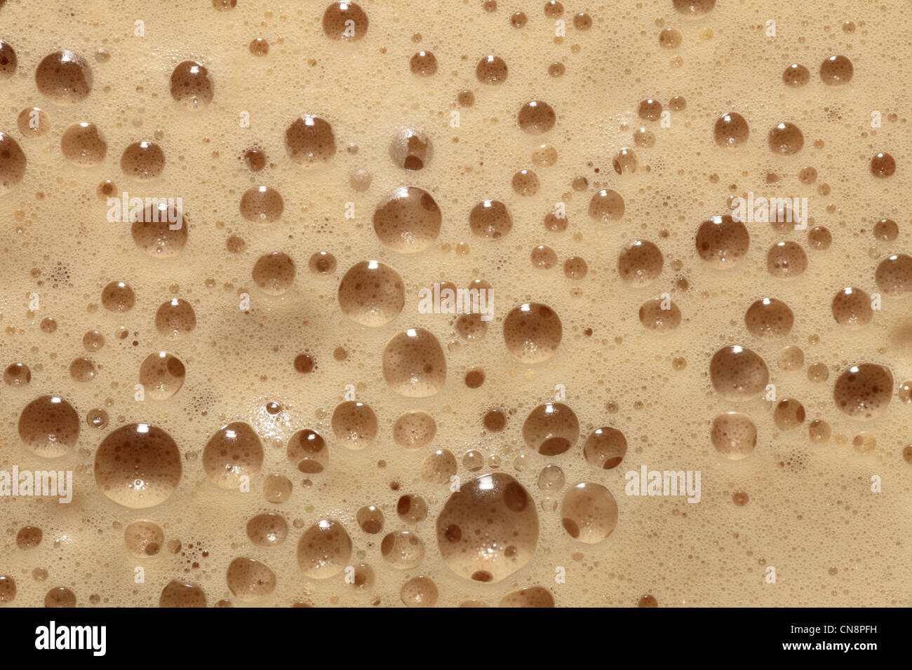 beige frothy coffee background texture Stock Photo - Alamy