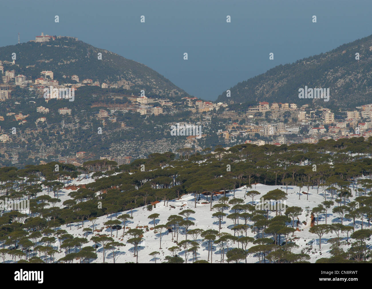 Lebanon mount lebanon jabal sannine hi-res stock photography and images ...
