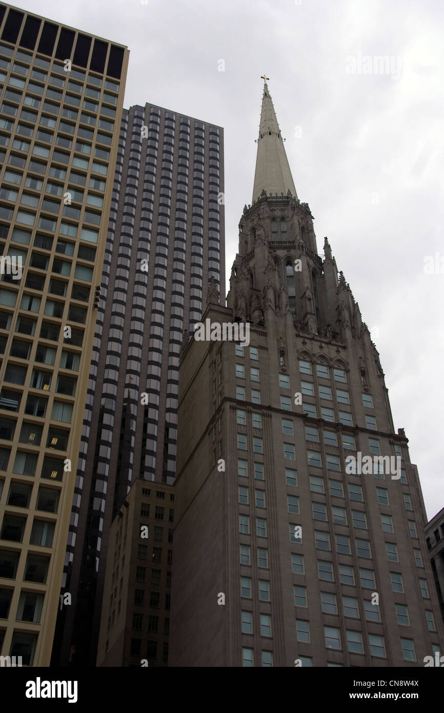 First United Methodist Church. Chicago architecture Stock Photo - Alamy