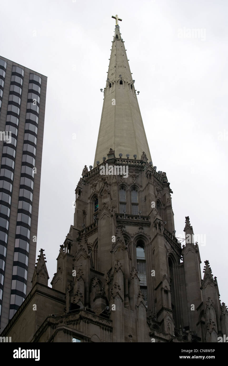 First United Methodist Church. Chicago architecture Stock Photo - Alamy