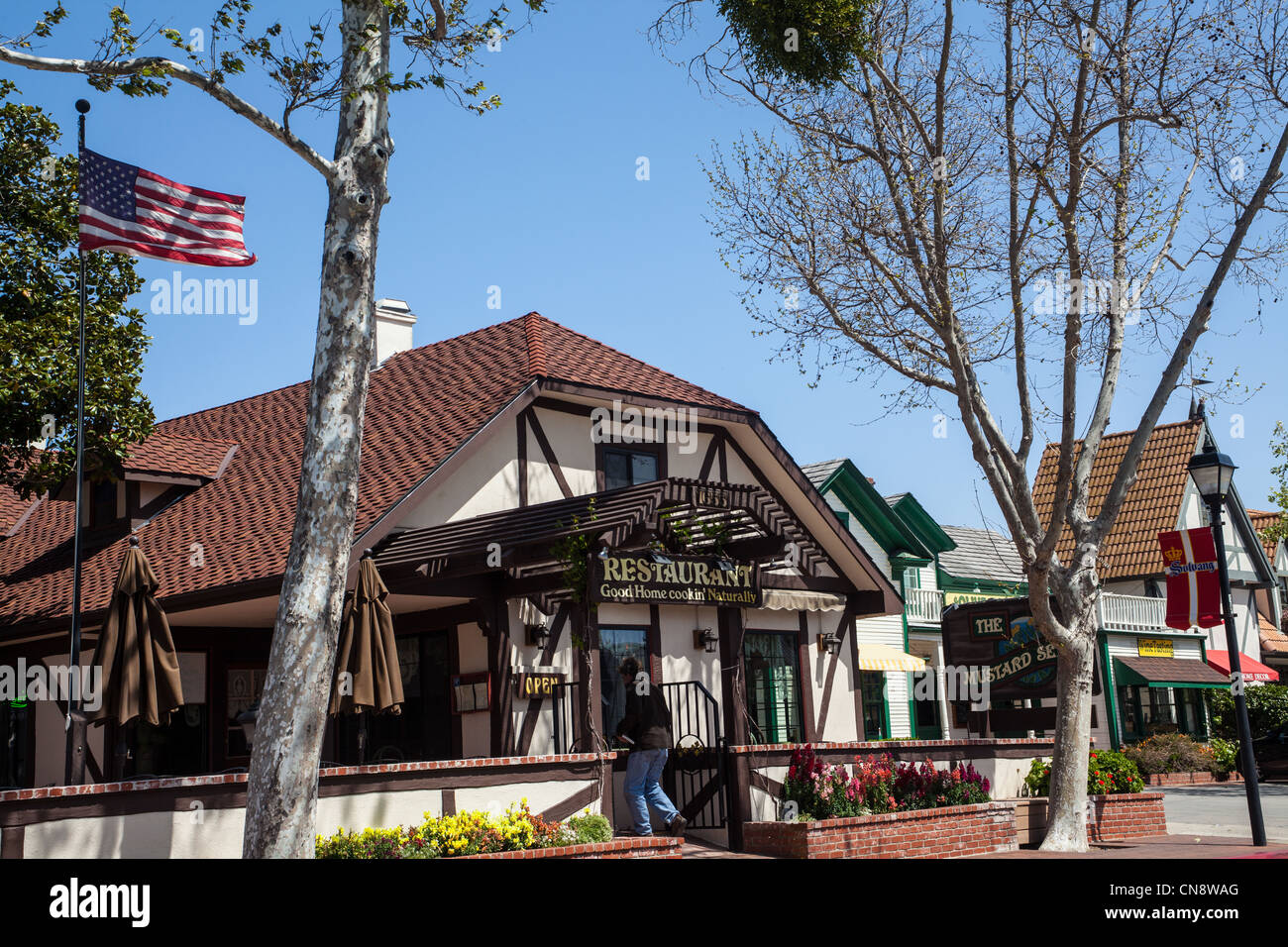 Solvang california restaurant hi-res stock photography and images - Alamy