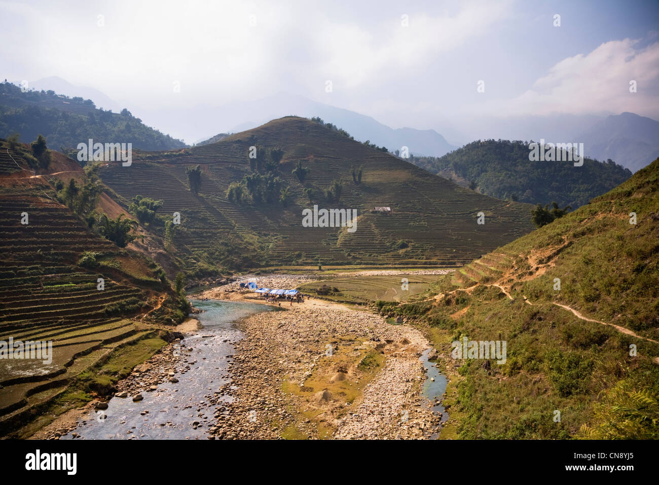 Lao chai village hi-res stock photography and images - Alamy