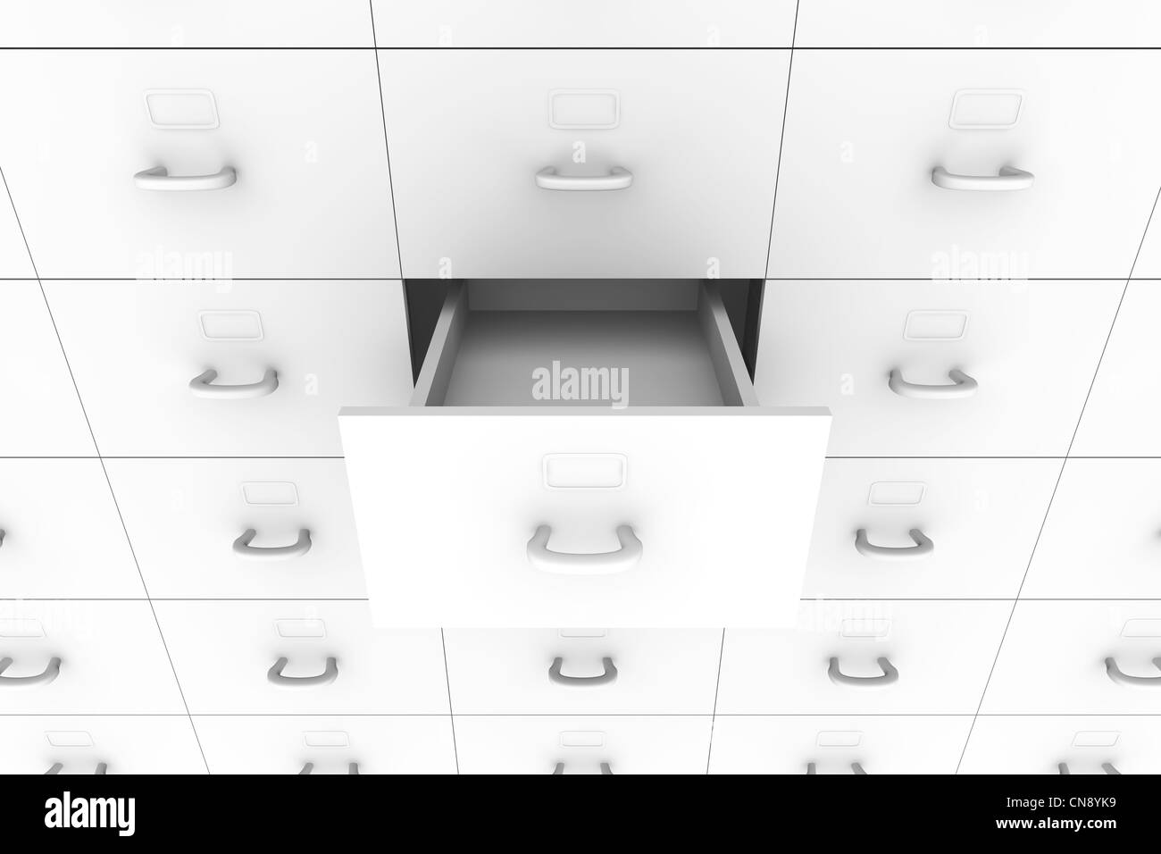 Cabinet open Black and White Stock Photos & Images - Alamy