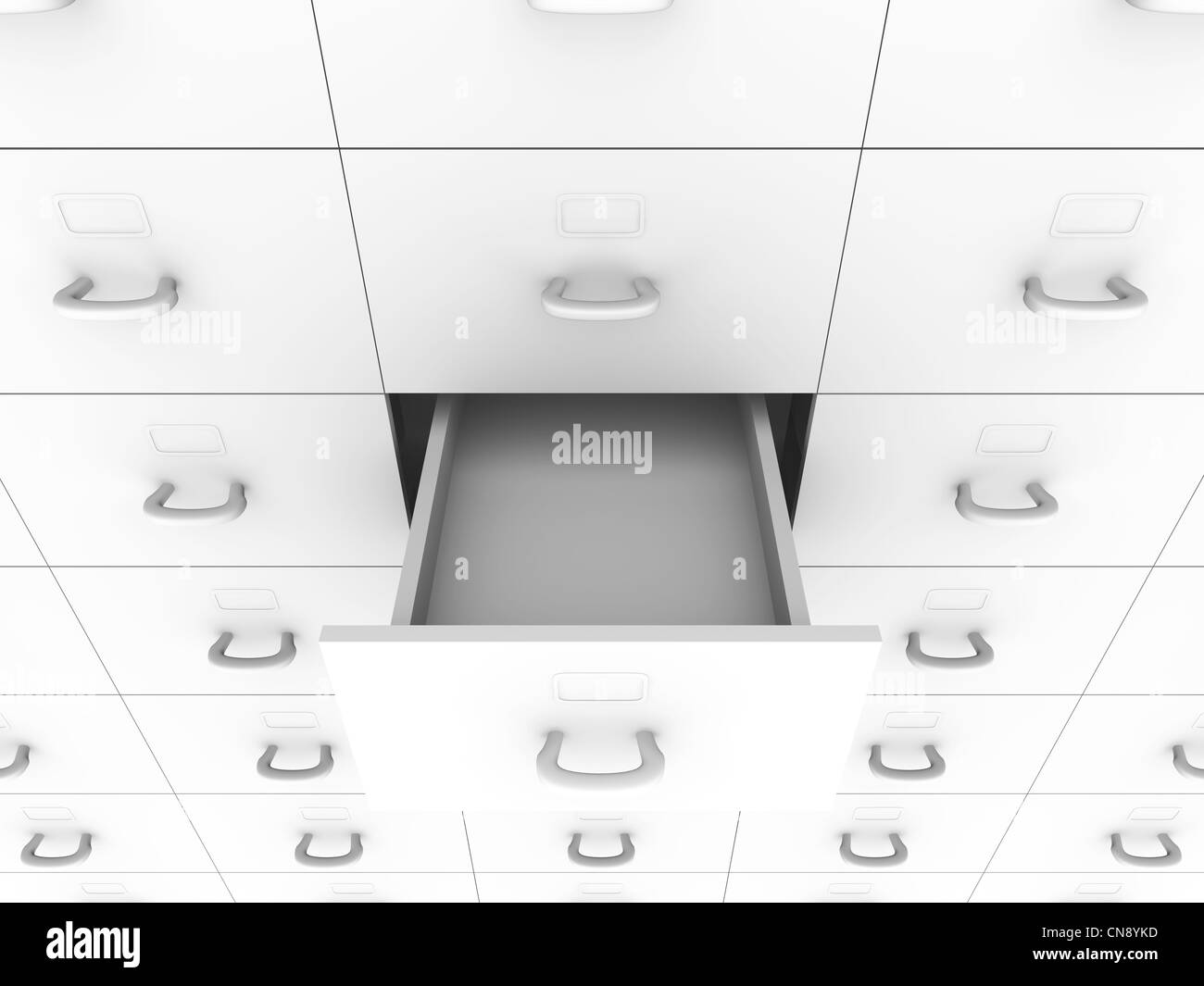 Cabinet open Black and White Stock Photos & Images - Alamy