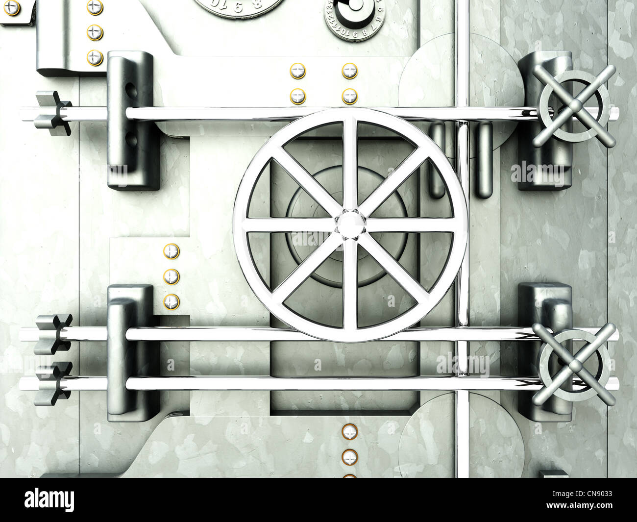 A bank safe Stock Photo - Alamy