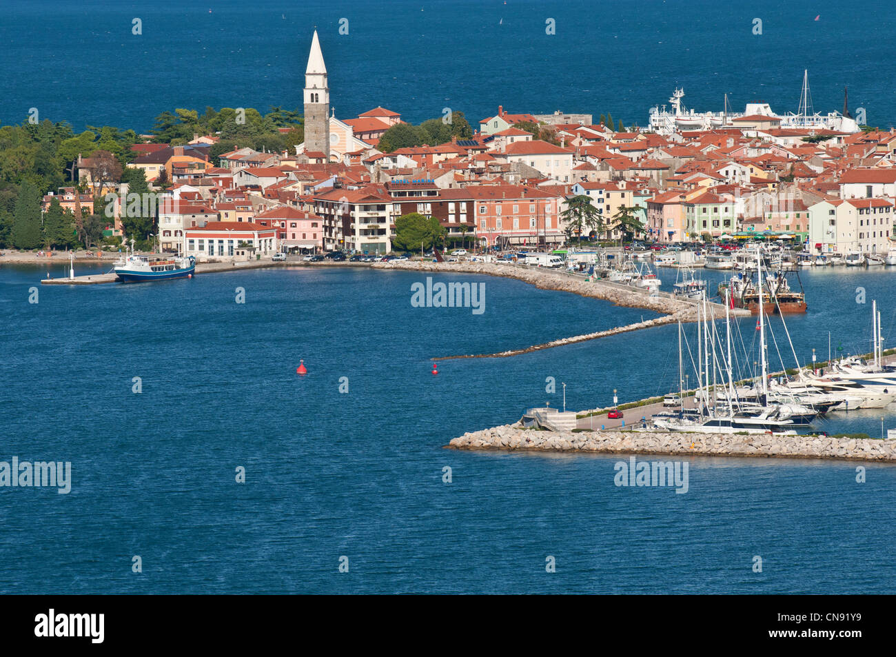 Slovenia, Adriatic coast, Primorska Region, the Izola seaside resort ...