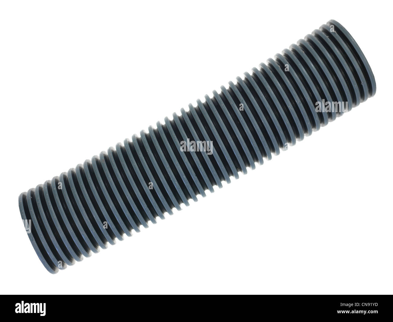 Plastic plumbing pipe isolated against a white background Stock Photo ...
