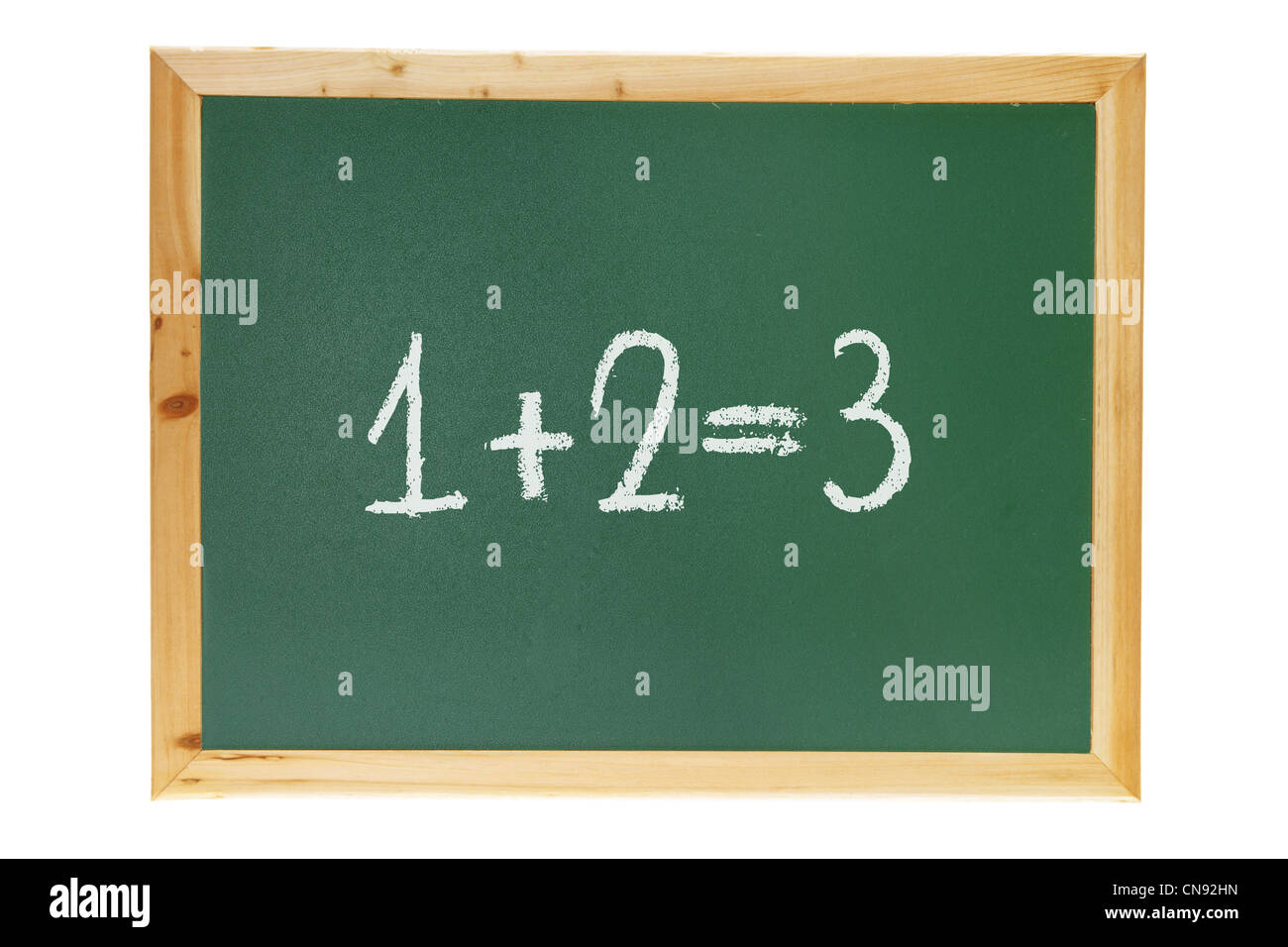 Chalk board white numbers hi-res stock photography and images - Alamy