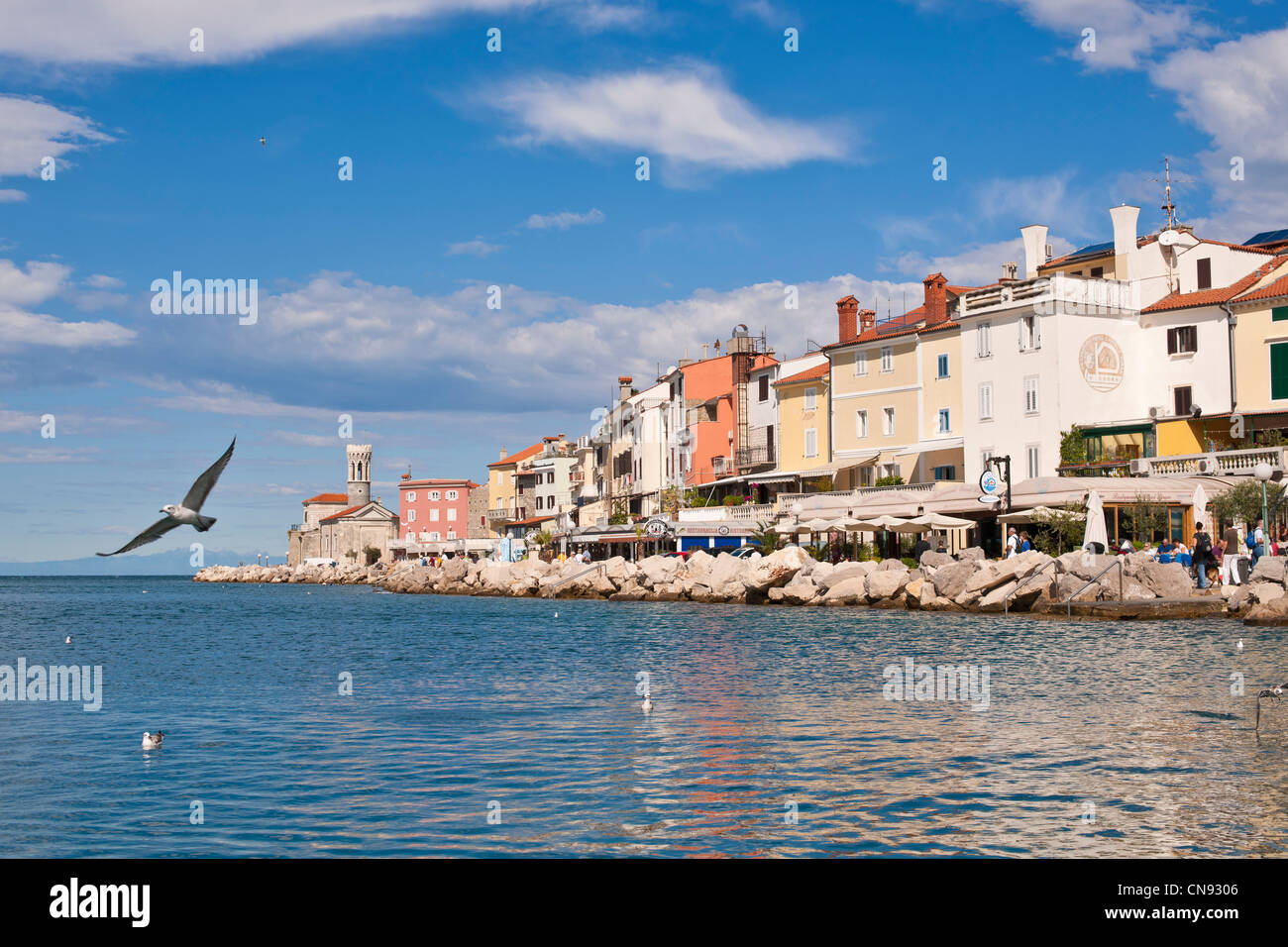 Slovenia, Gulf of Trieste, Adriatic Coast, Primorska Region, Piran ...