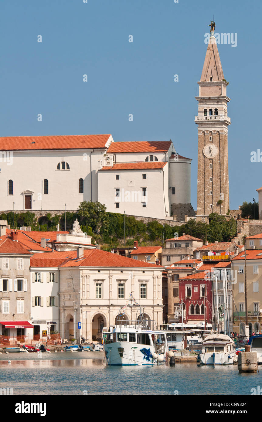 Slovenia, Gulf of Trieste, Adriatic Coast, Primorska Region, Piran, the ...