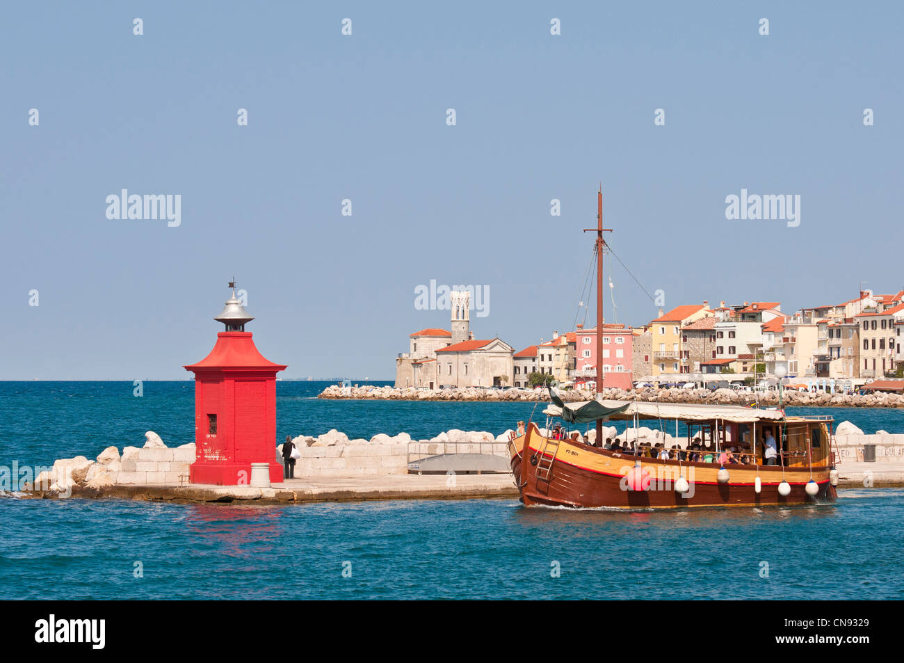 Slovenia, Gulf of Trieste, Adriatic Coast, Primorska Region, Piran, the ...