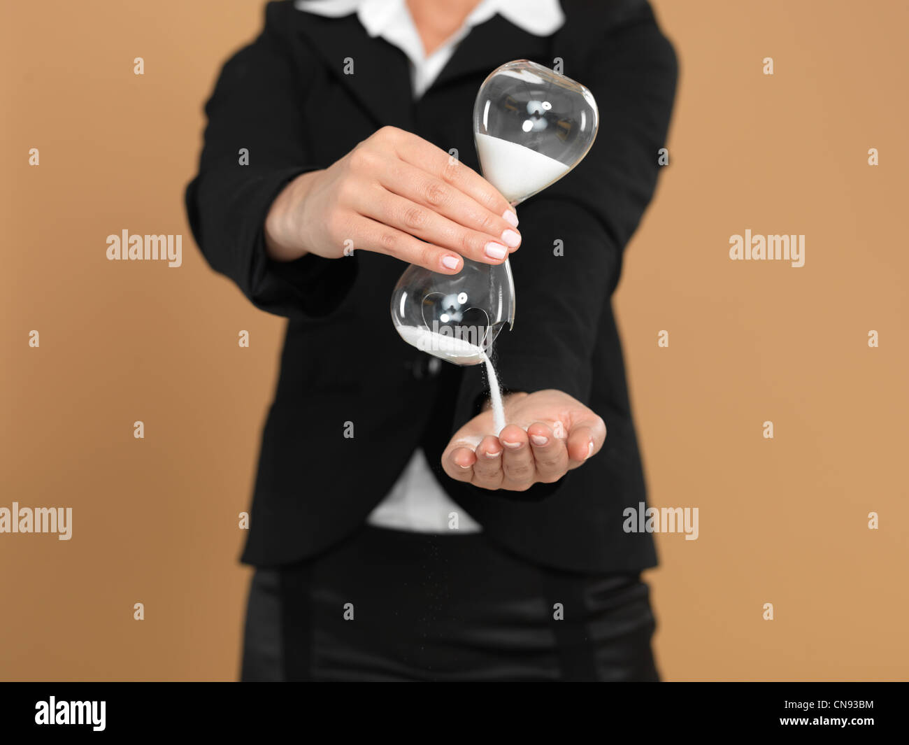 Broken hourglass hi-res stock photography and images - Alamy