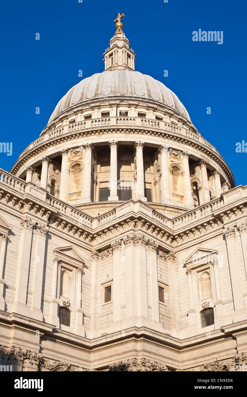 United Kingdom, London, City, St. Paul's cathedral, designed by British ...