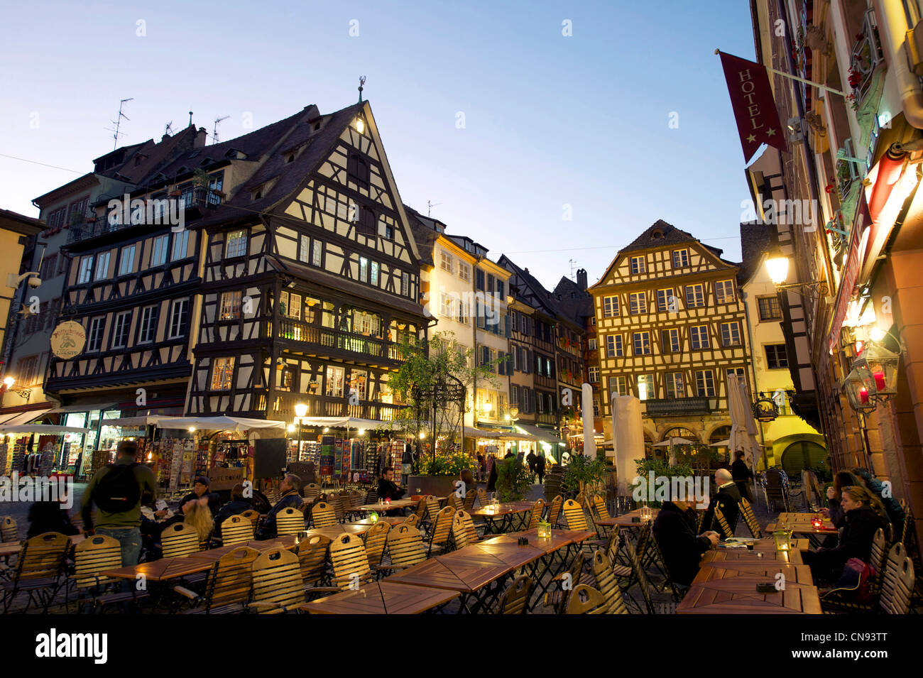 France, Bas Rhin, Strasbourg, old town listed as World Heritage by ...