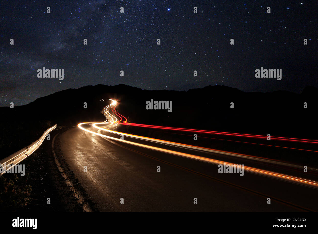 Star trails timelapse hi-res stock photography and images - Alamy