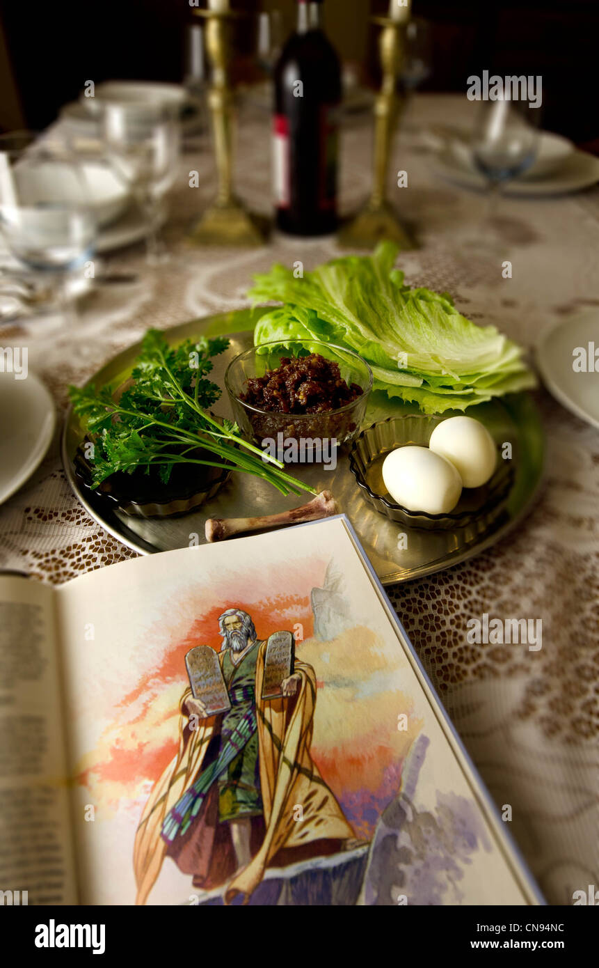 Passover Table High Resolution Stock Photography and Images - Alamy