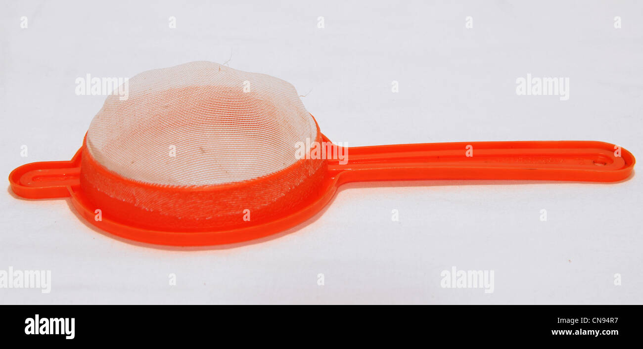 Tea filter red Stock Photo - Alamy