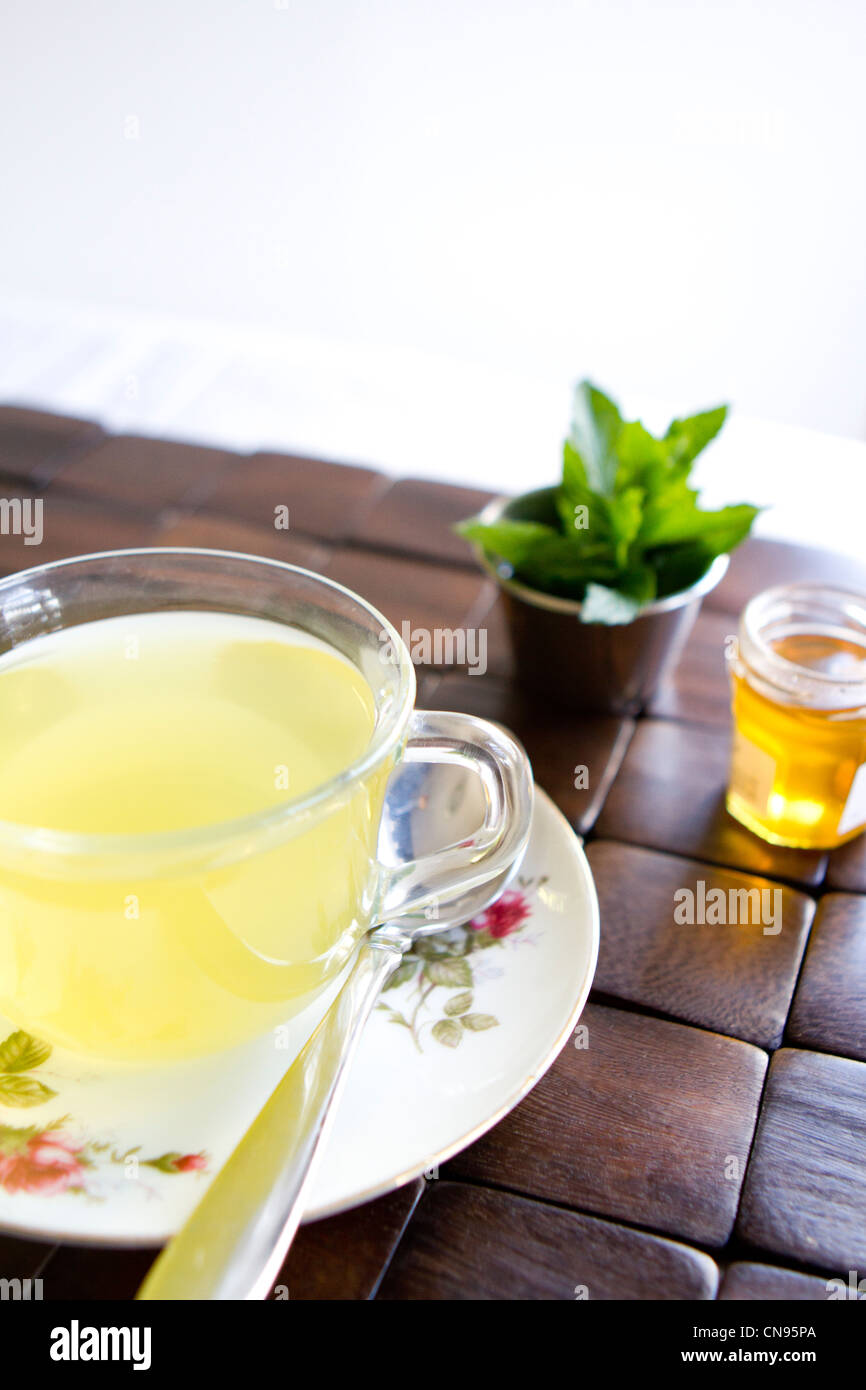 Simple green tea hi-res stock photography and images - Alamy