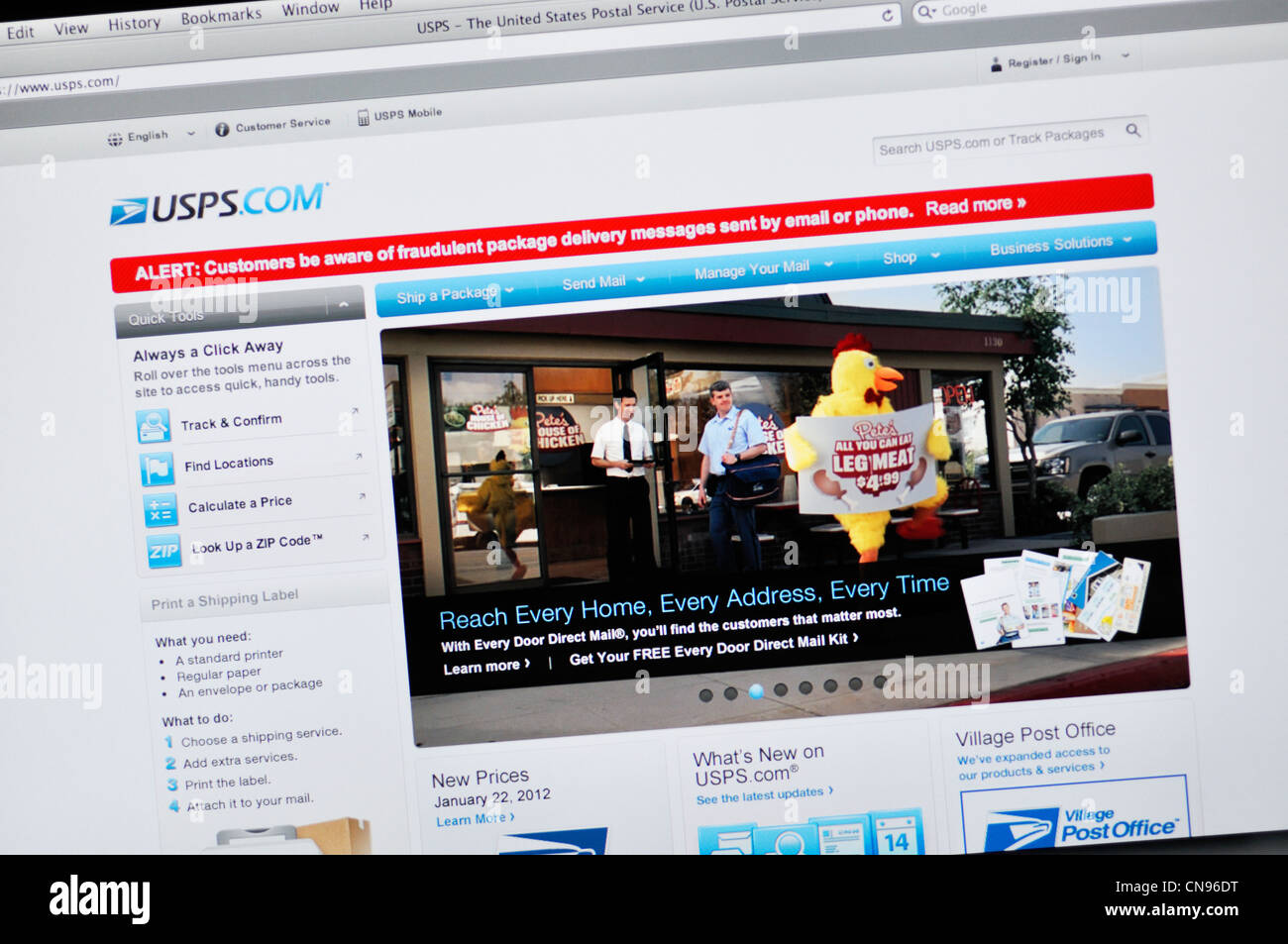 Us postal service hi-res stock photography and images - Alamy