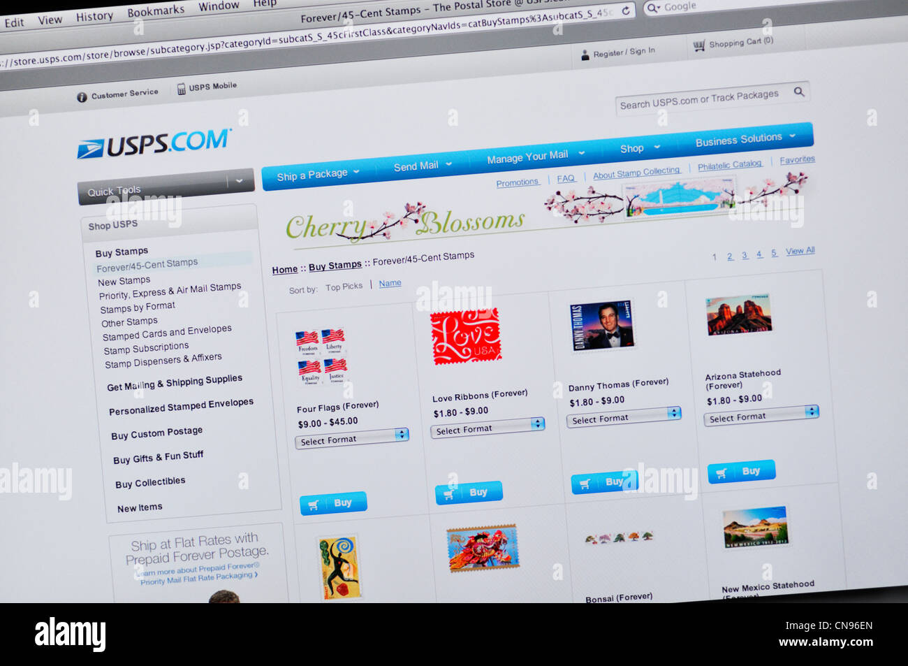 American postal stamps hi-res stock photography and images - Alamy