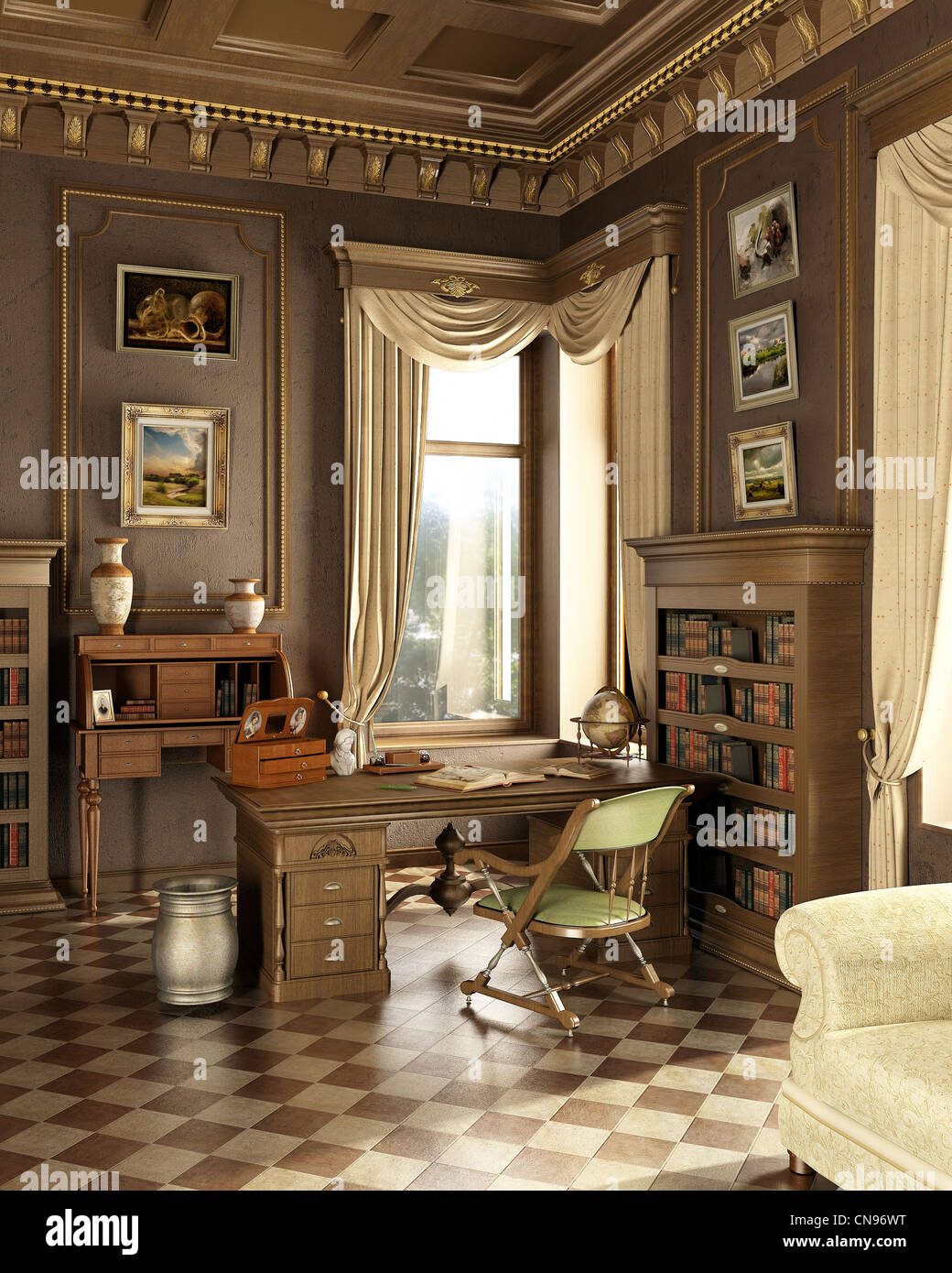 Classic decorations hi-res stock photography and images - Alamy