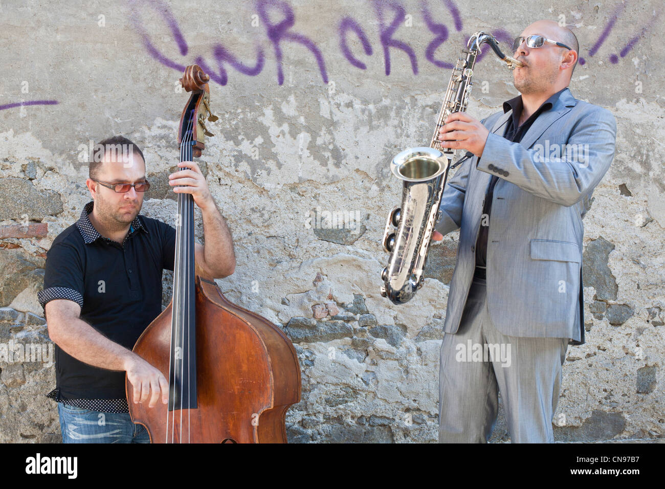Jazzmen hi-res stock photography and images - Alamy
