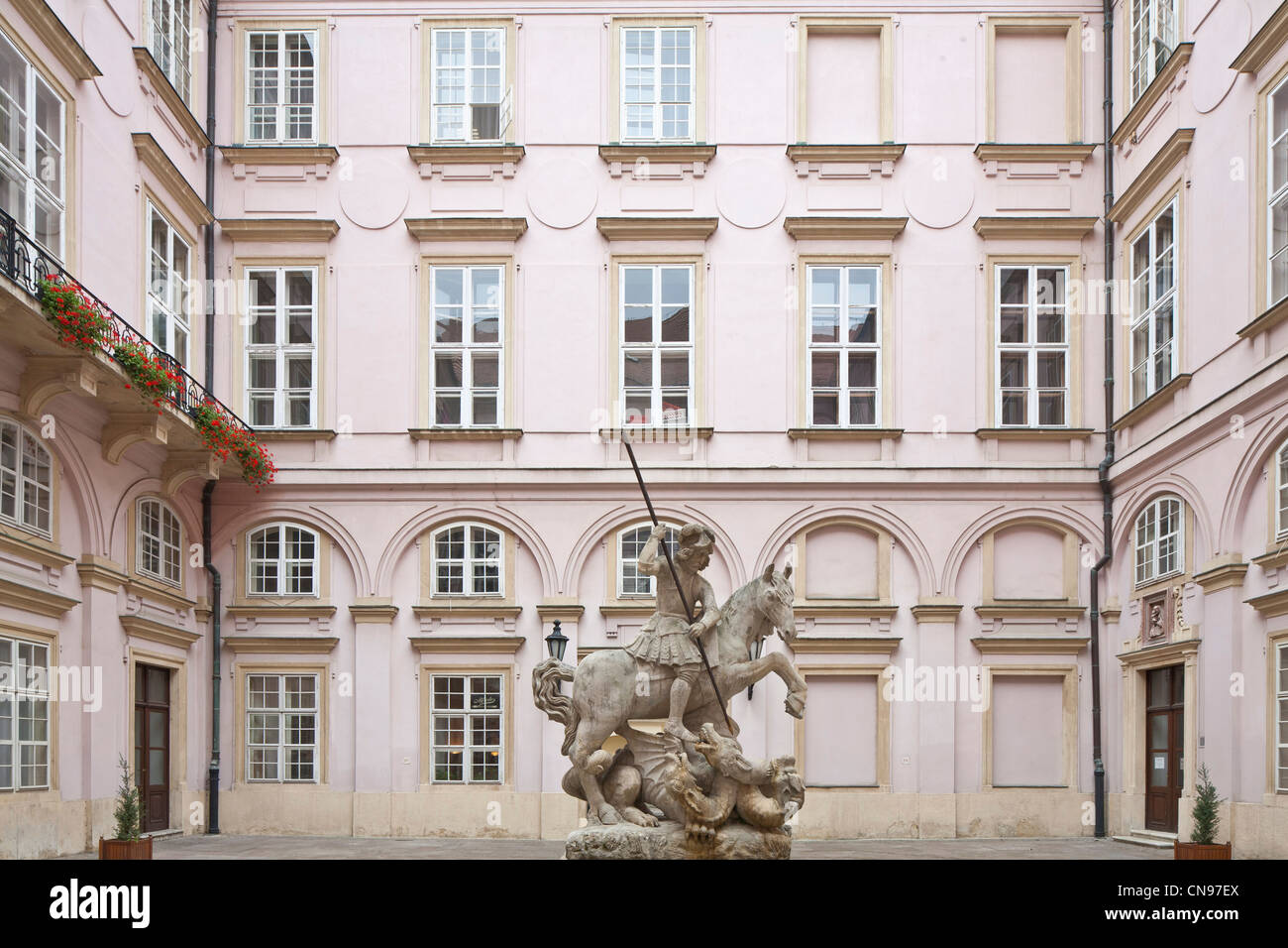 Slovakia, Bratislava, Historic center, primatial palace built for ...