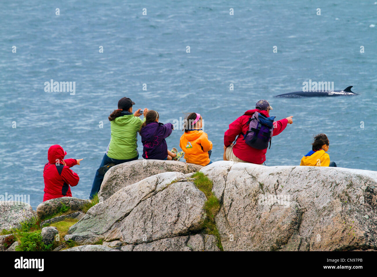 Canada, Quebec Province, Manicouagan, Les Bergeronnes, the ...