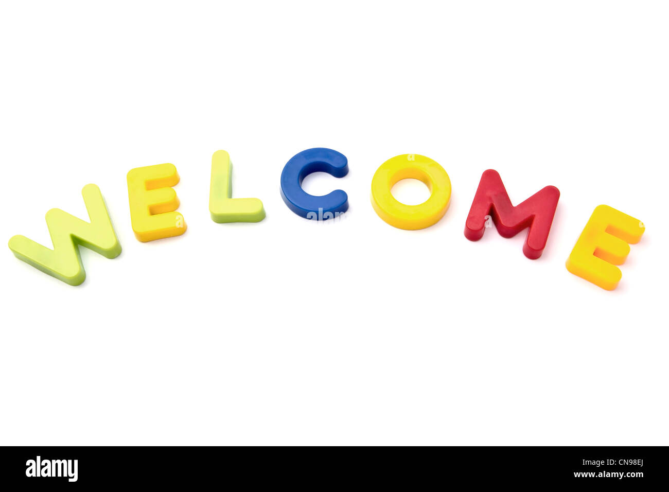 Welcome letter hi-res stock photography and images - Alamy