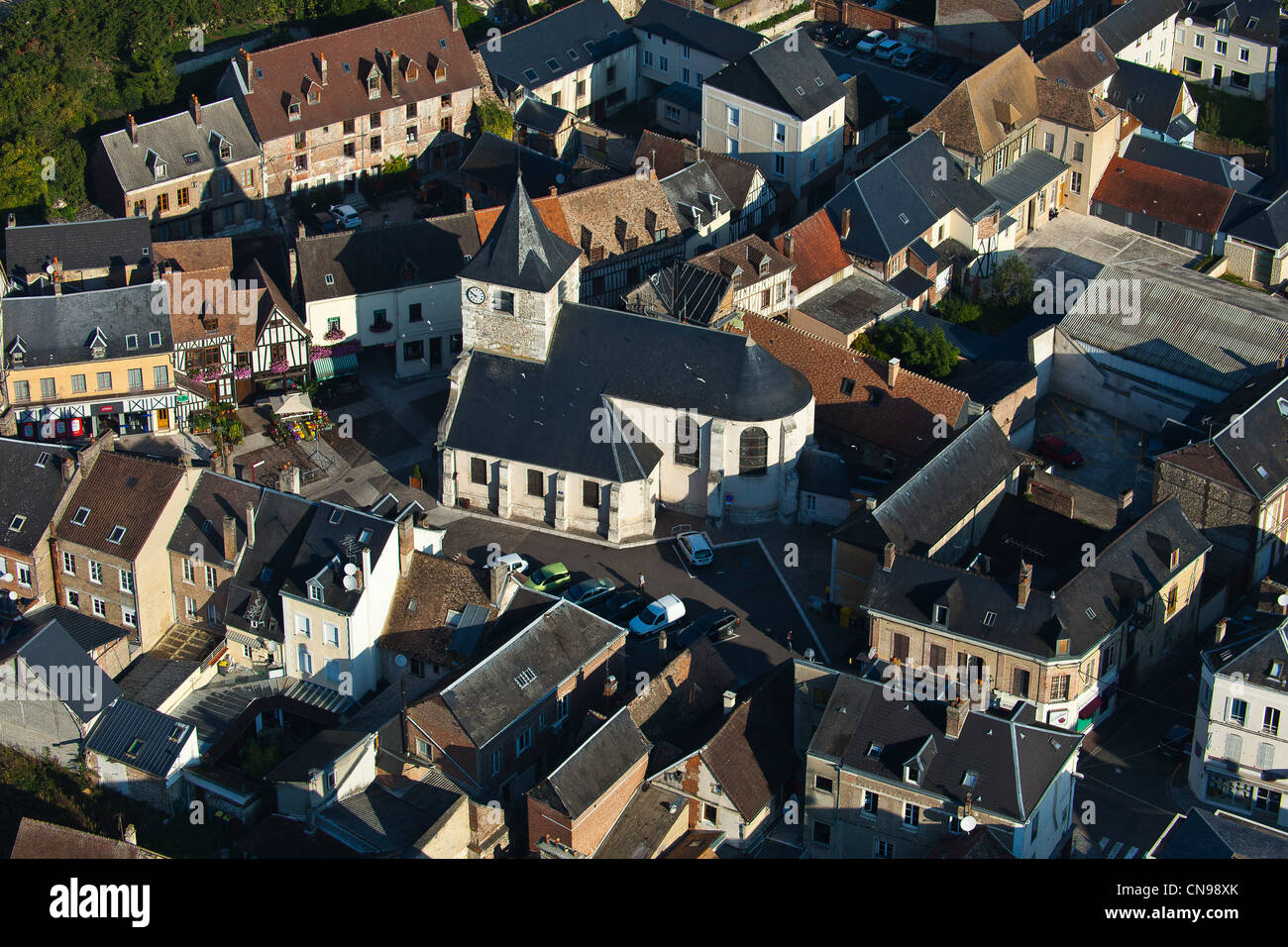 France, Eure, Gaillon (aerial view Stock Photo - Alamy