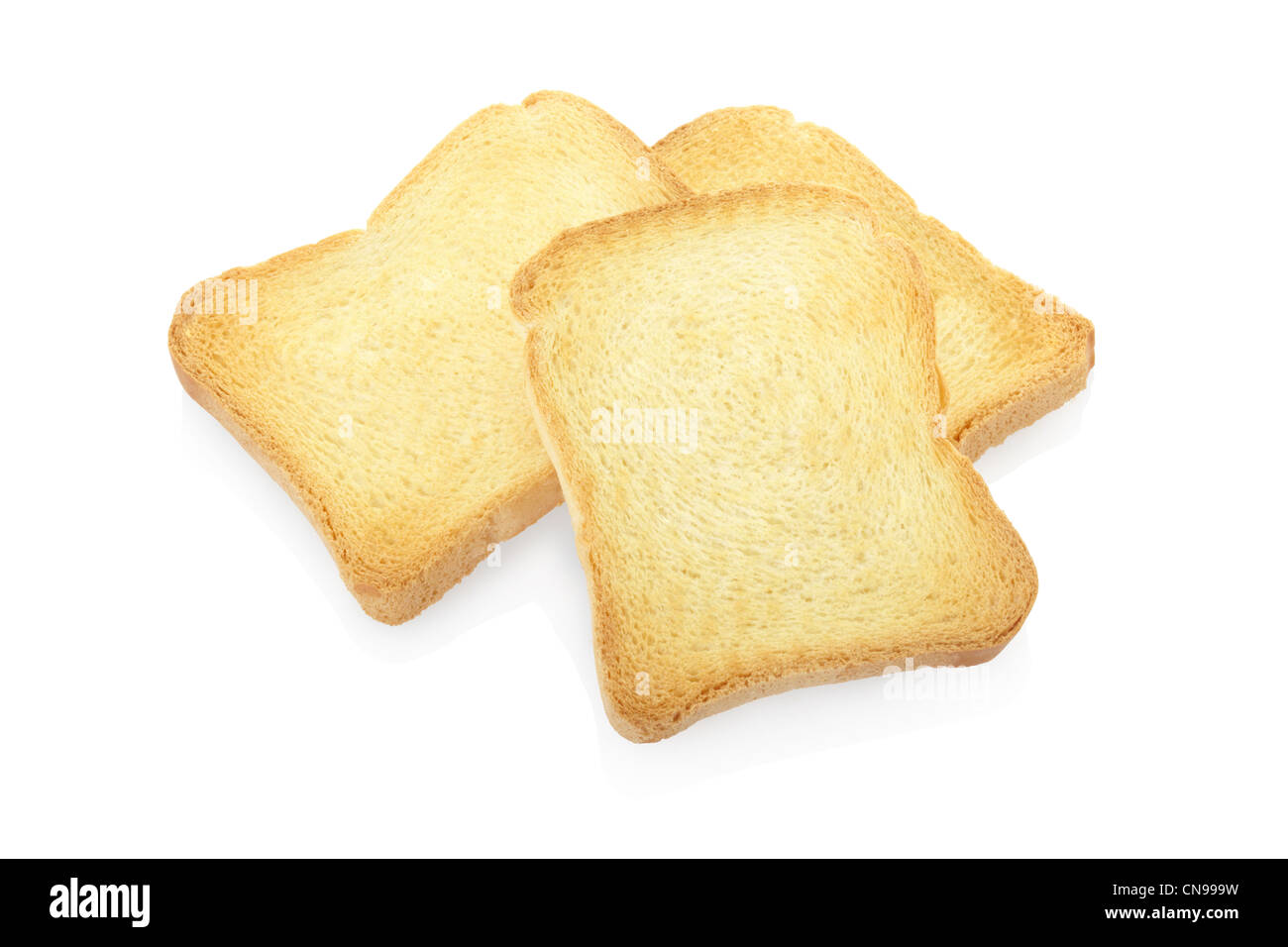 Rusk bread slices Stock Photo - Alamy