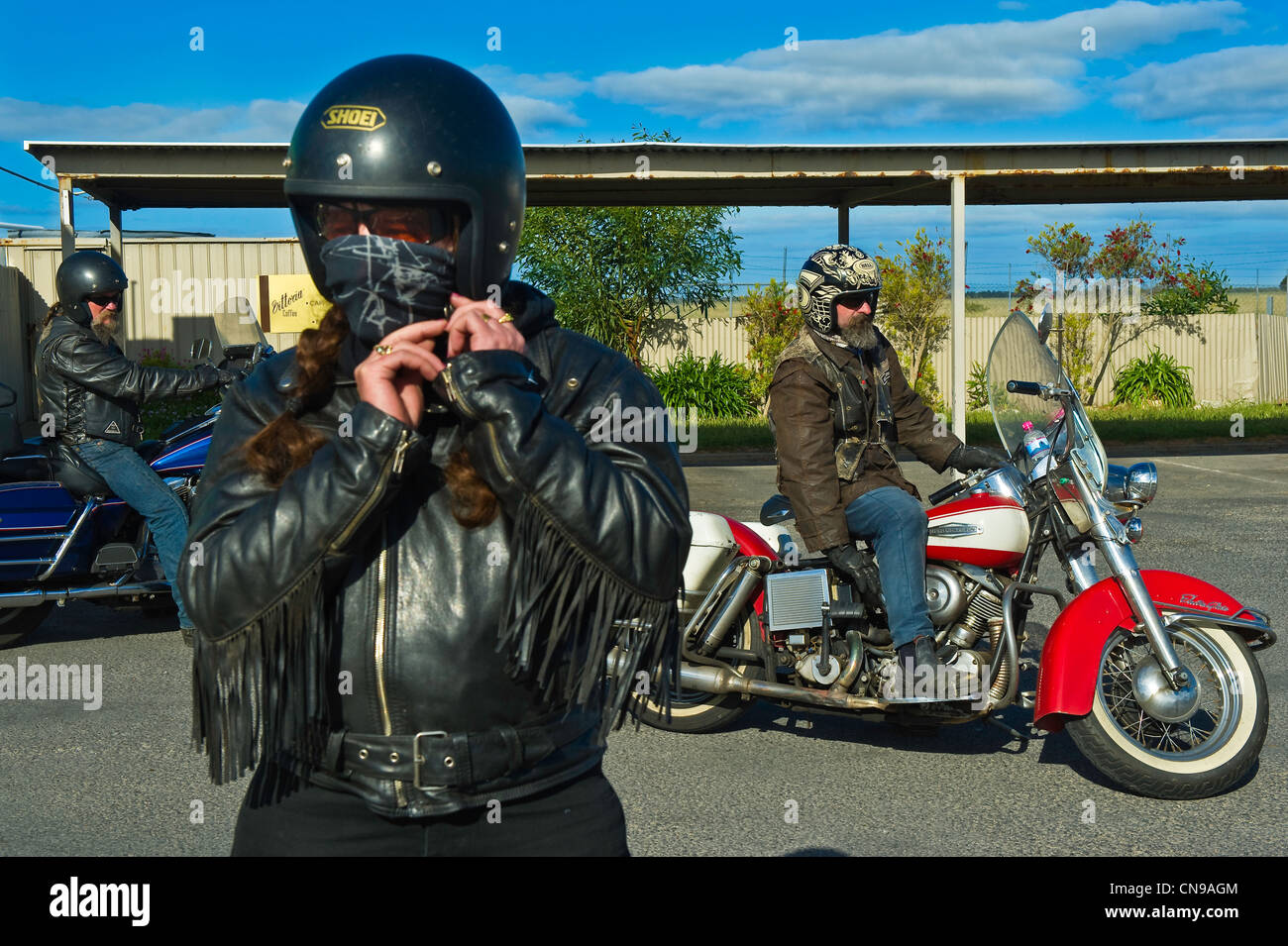 Bikers australia hi-res stock photography and images - Alamy