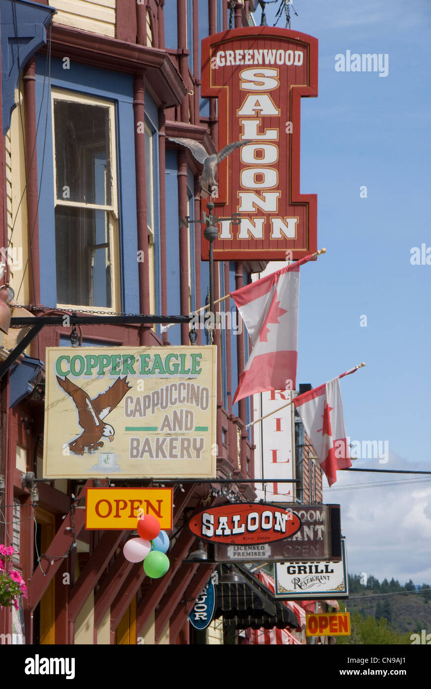 Old business signs hi-res stock photography and images - Alamy