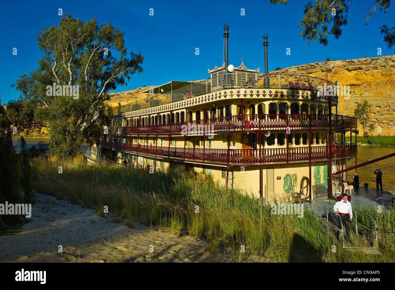 Australia, South Australia, Murray River, Murray Princess paddle boat ...