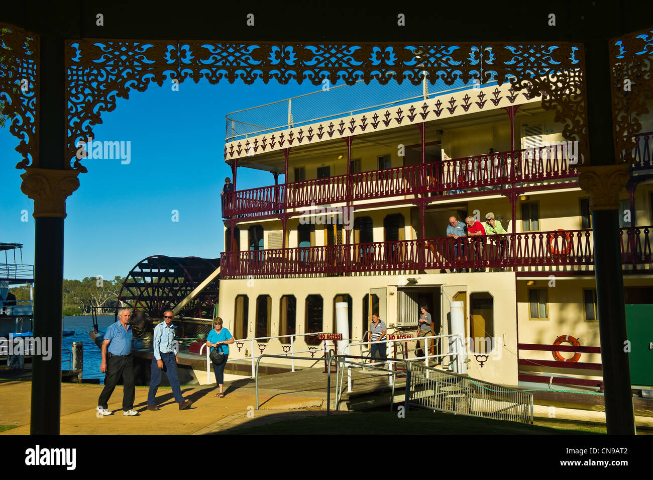 Australia, South Australia, Murray River, Mannum, Murray Princess ...