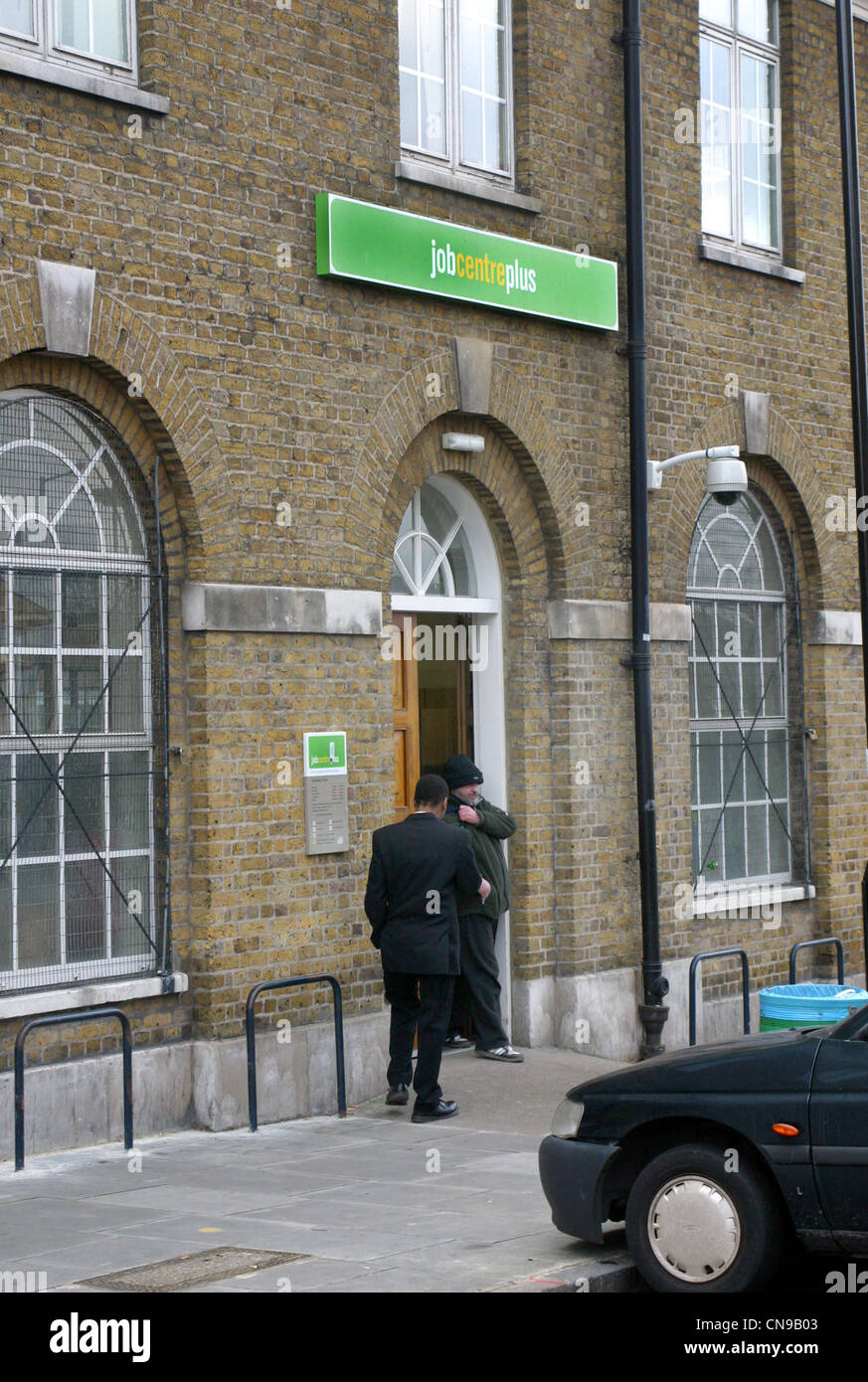 Outside the front of a Job Center Stock Photo - Alamy