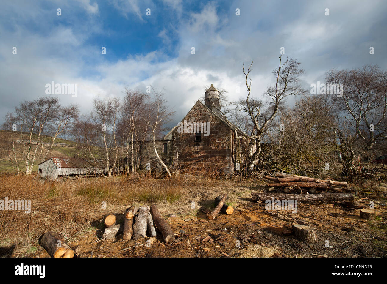 Old farm buildings scotland hi-res stock photography and images - Alamy