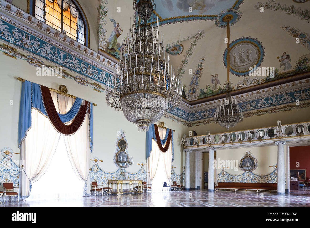 Italy, Campania, Naples, Capodimonte Park, Museo Capodimonte, museum ...