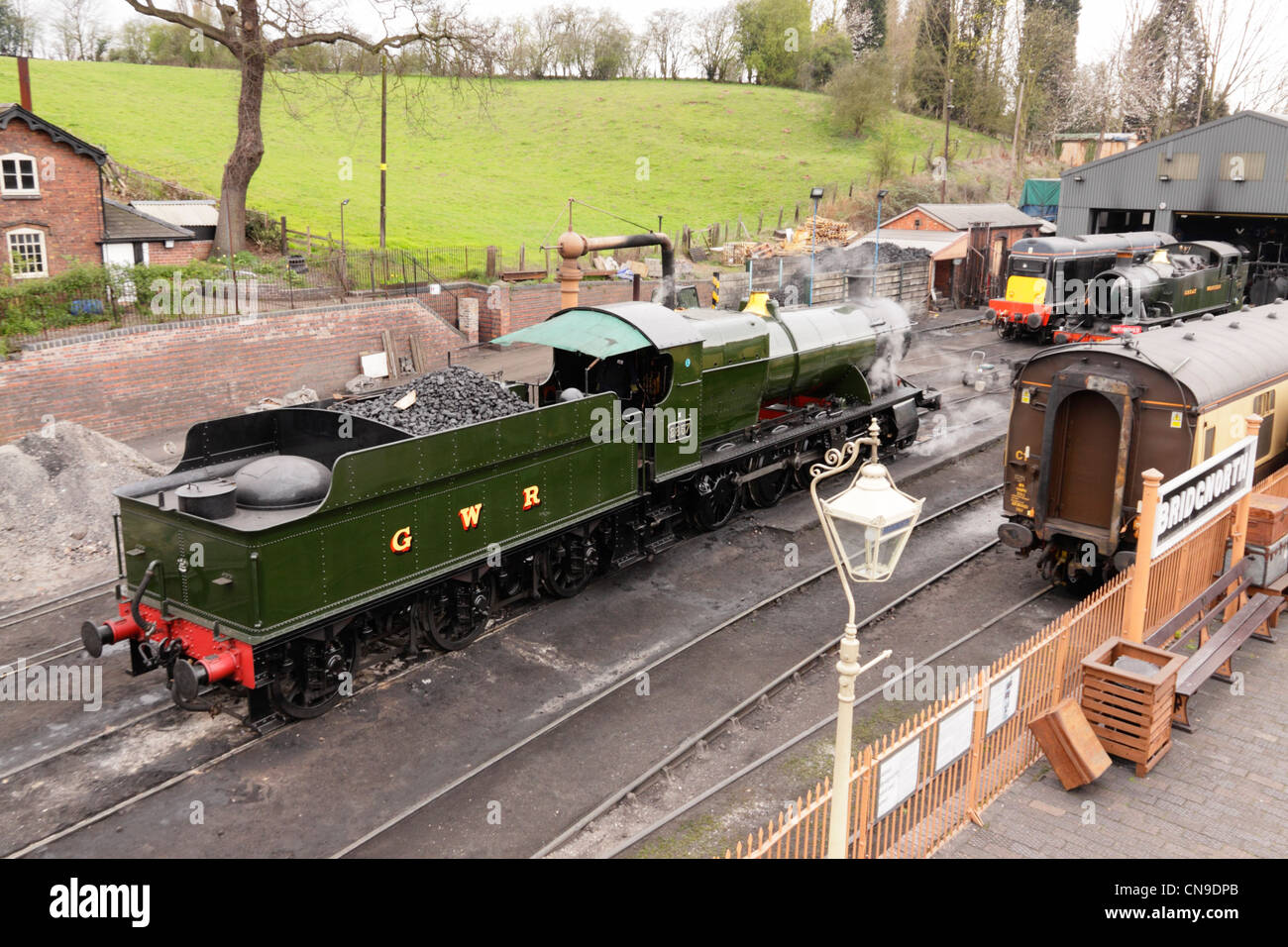 Preserved locomotive hi-res stock photography and images - Alamy