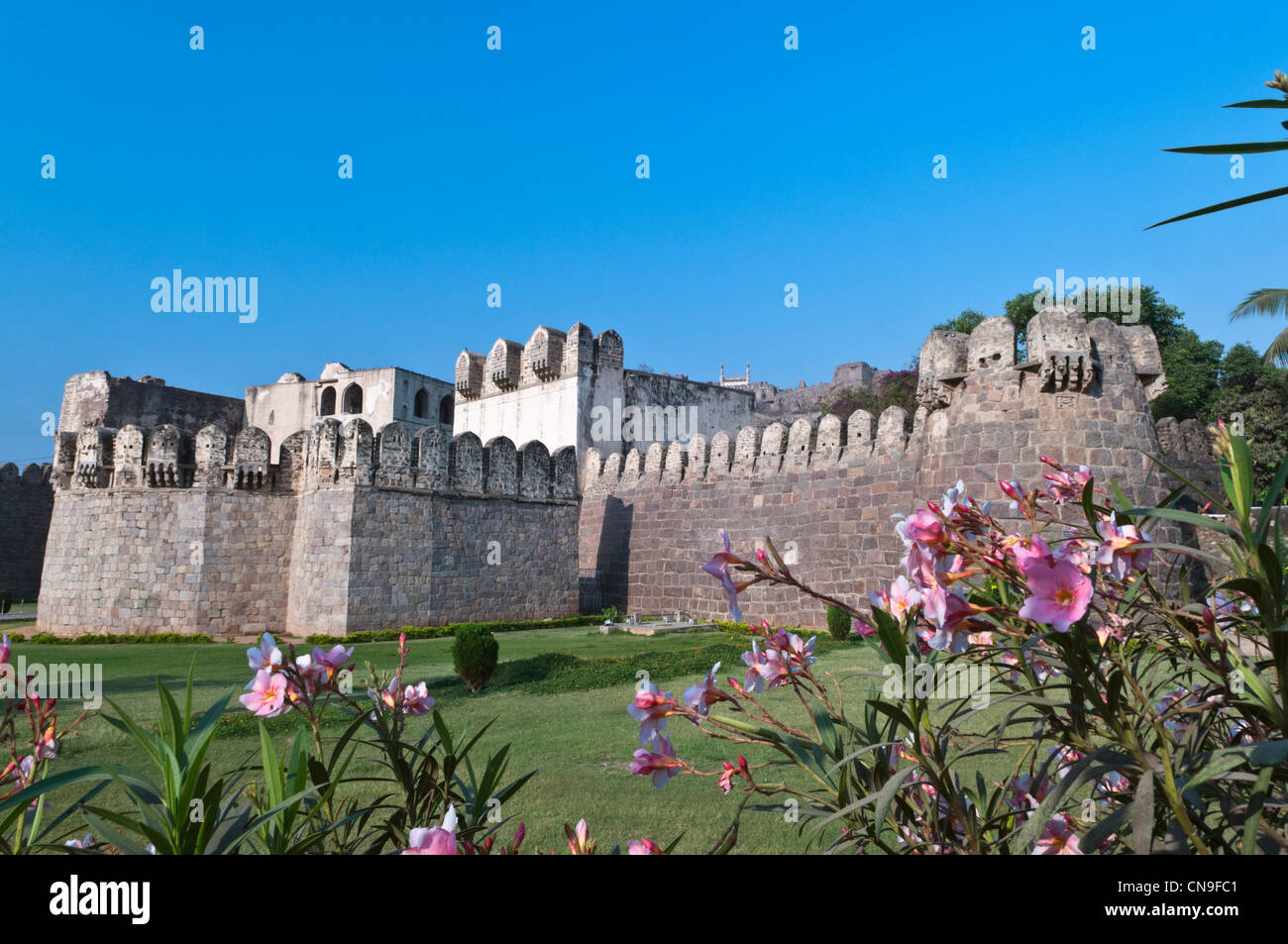 Golconda Fort Hyderabad Andhra Pradesh India Stock Photo - Alamy