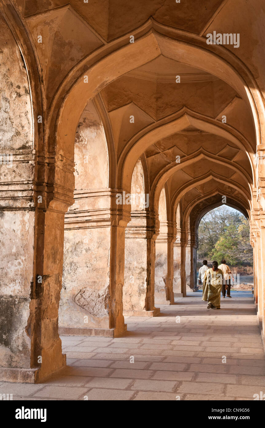 Qutb Shahi Tombs near Golconda Fort Hyderabad Andhra Pradesh India ...