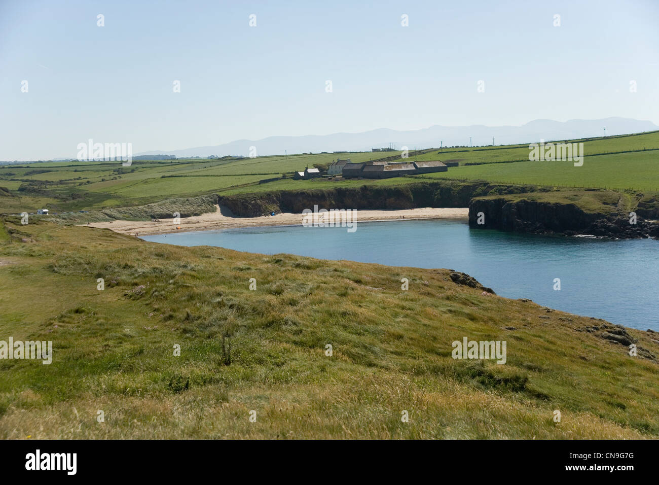 Porth trecastell beach hi-res stock photography and images - Alamy